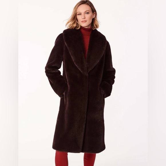 Bernardo | Jackets & Coats | Bernardo Town Car Vegan Fur Coat ...